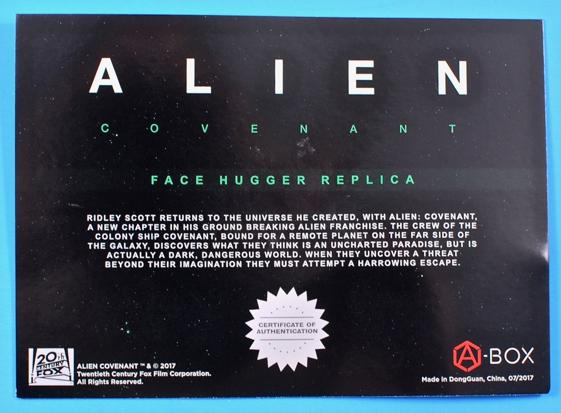 A-Box July 2017 Alien Covenant Box Review - 2 Little Rosebuds