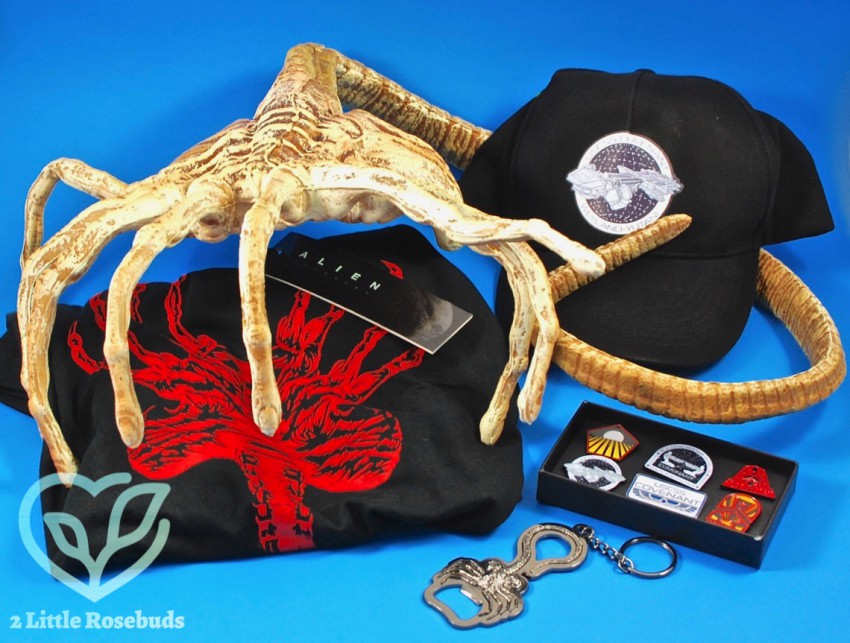 A-Box July 2017 Alien Covenant Box Review - 2 Little Rosebuds