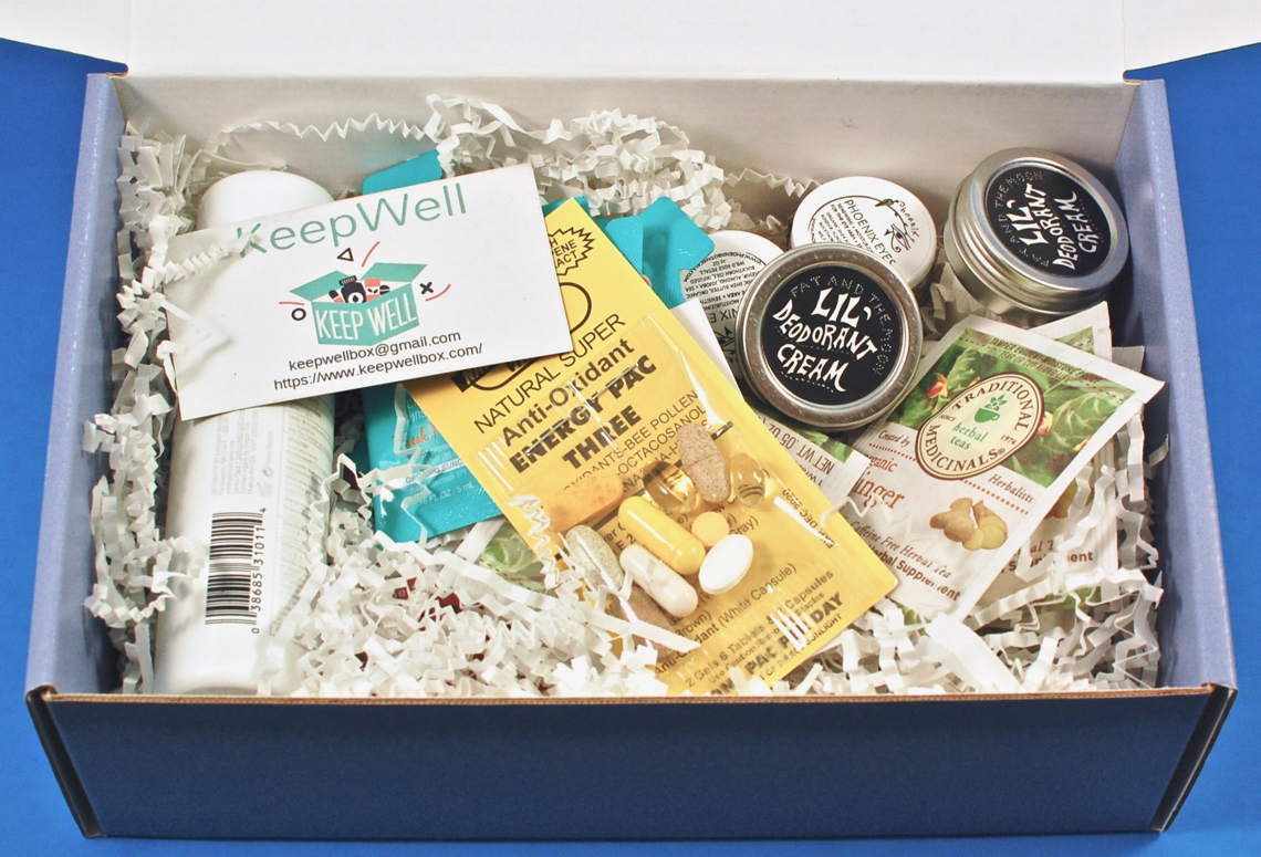 KeepWell Box Summer 2018 Subscription Box Review - 2 Little Rosebuds
