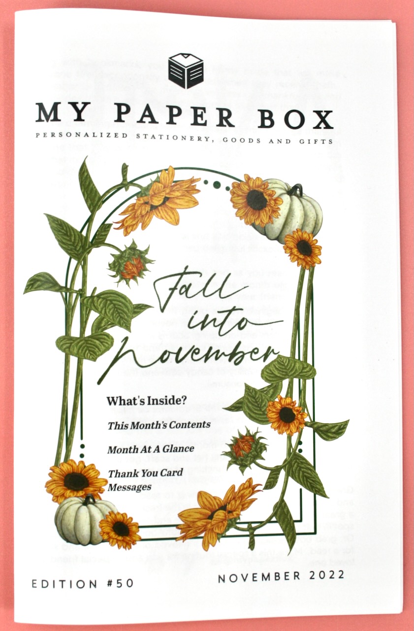 My Paper Box Stationery Subscription Box Review & Coupon Code ...