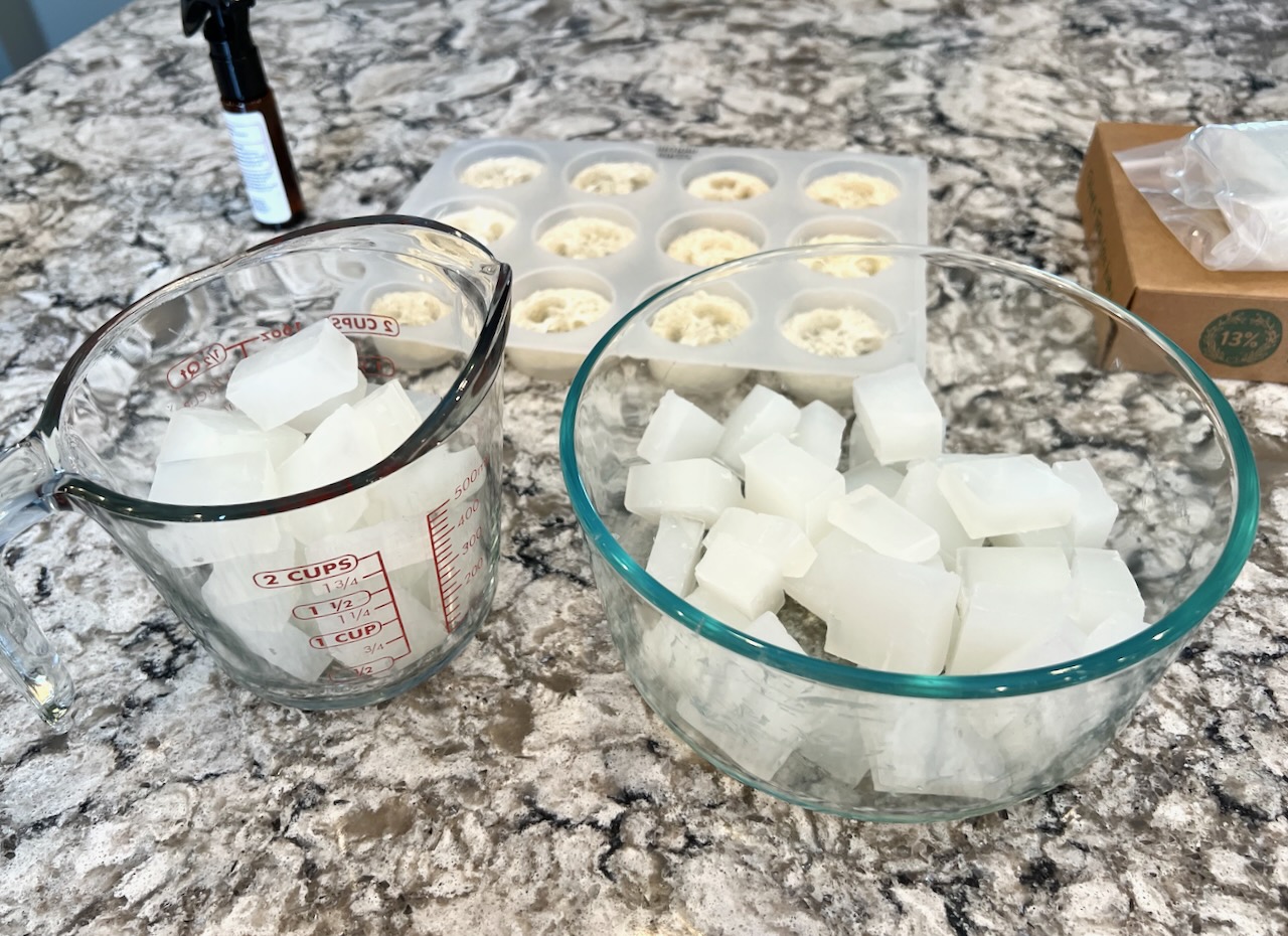 Simply Earth DIY Loofah Melt & Pour Soap Kit Review - 2 Little Rosebuds