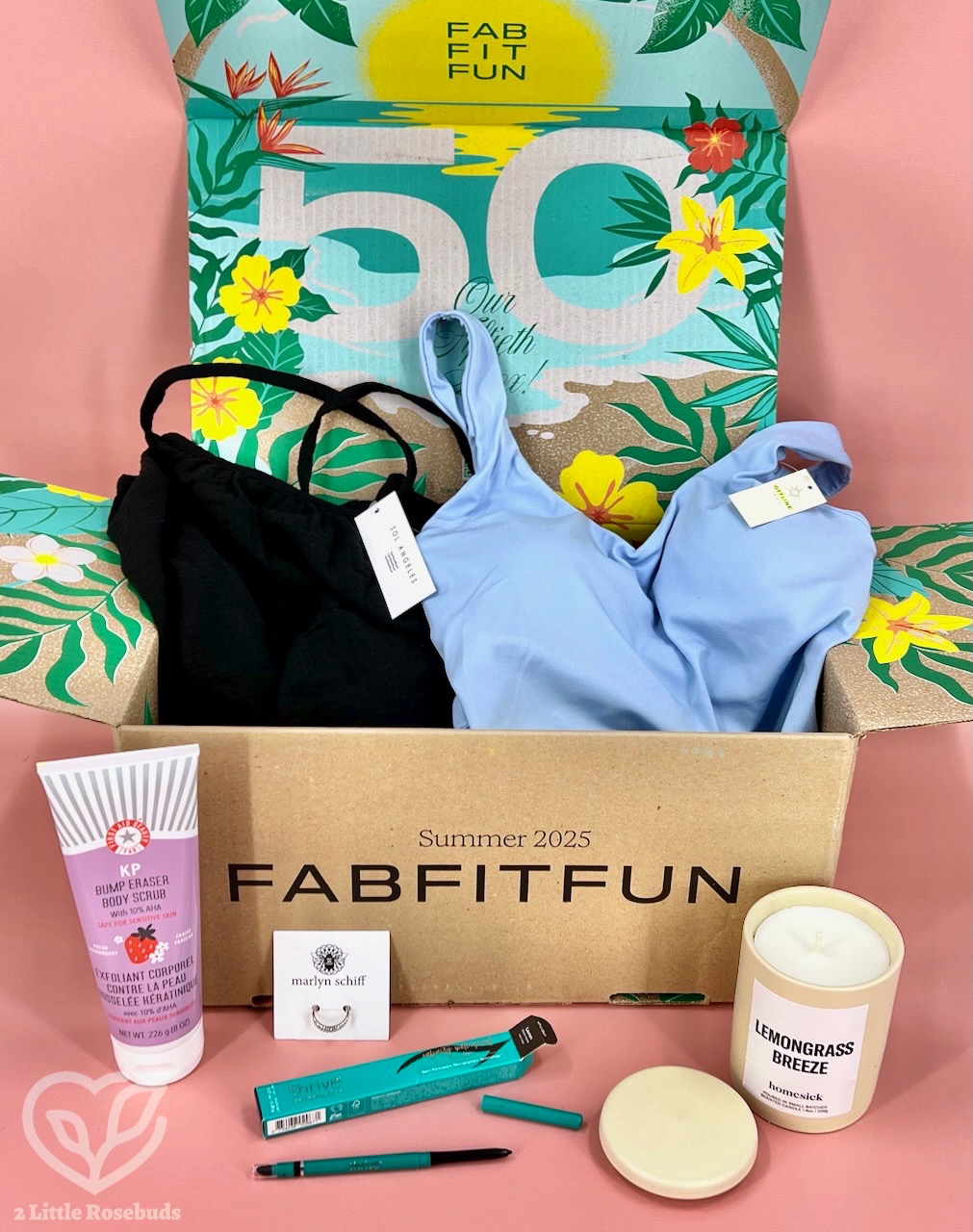 FabFitFun Summer 2025 Review & Coupon Code - 2 Little Rosebuds