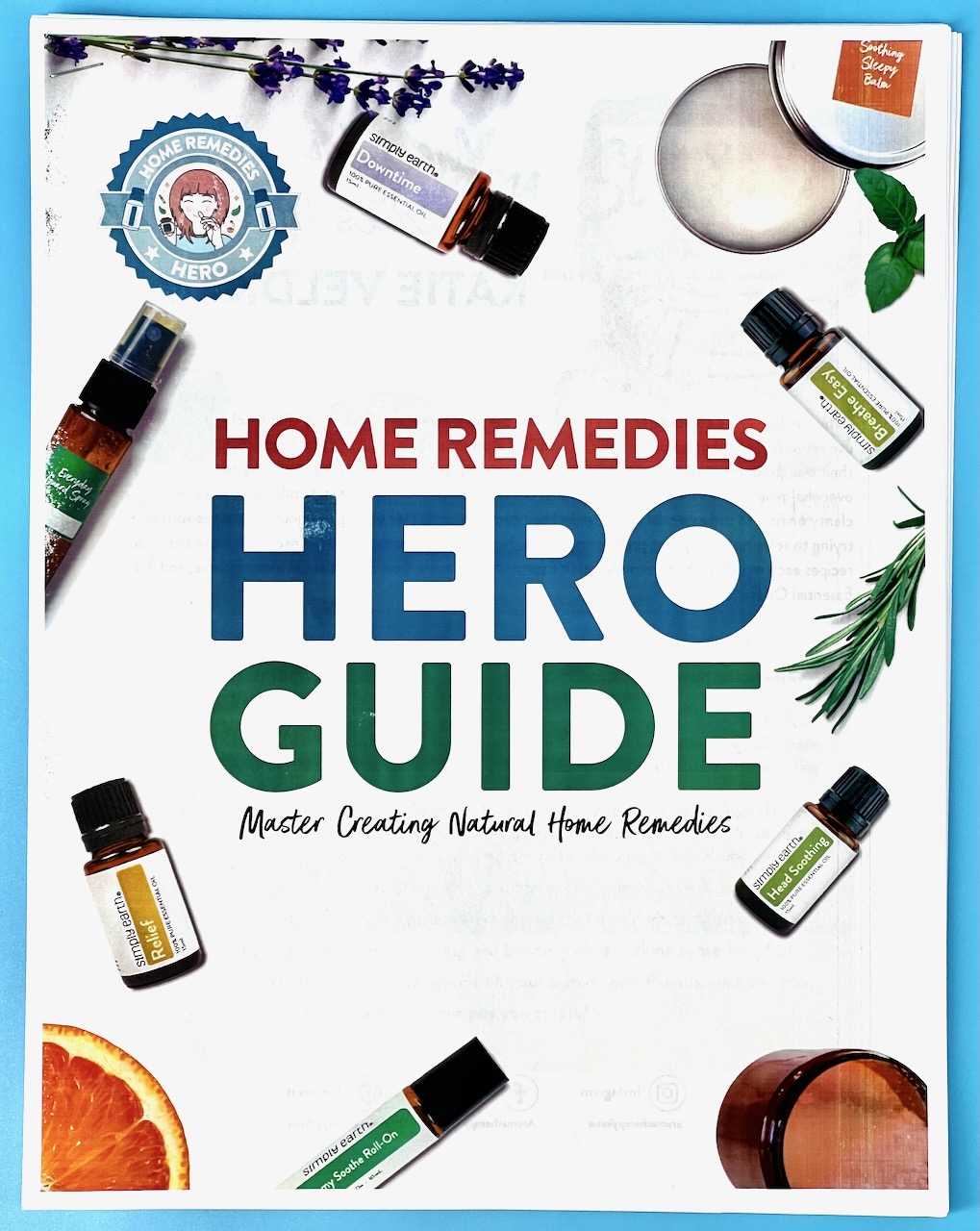 Simply Earth Home Remedies Hero Kit Review - 2 Little Rosebuds